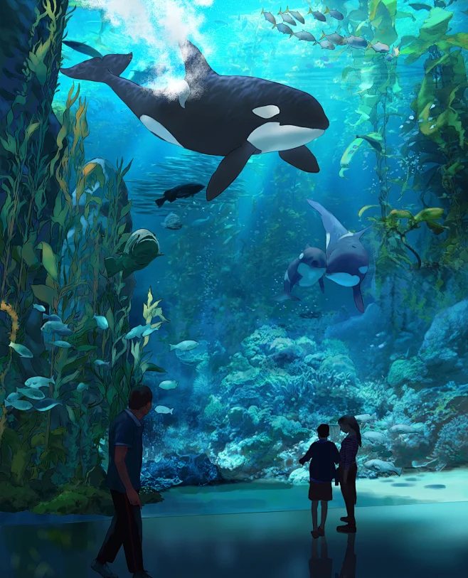 AQUARIUM PROJECTS : Aquarium projects -花瓣网