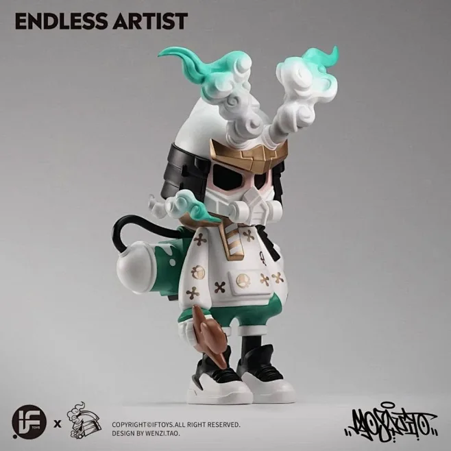 The Running Gingerbread Endless Artist by Wenzi Tao x IF Toys - The Toy ...
