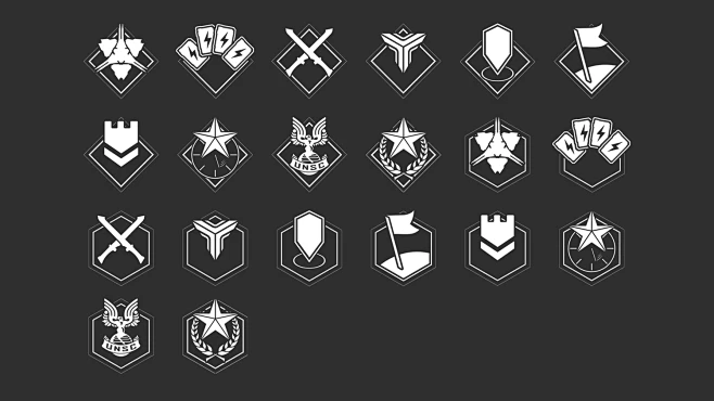 Challenge Icons-花瓣网