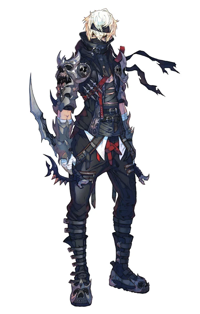 Jinn Art from Exos Heroes-花瓣网