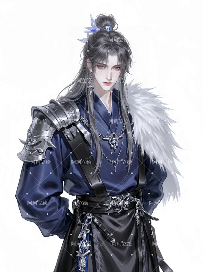 古风立绘｜冷酷王爷！ - 小红书-花瓣网