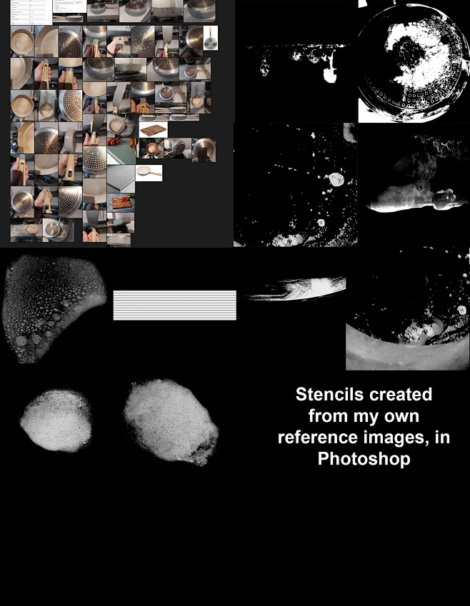 Texture Exercise - Frying Pan-花瓣网