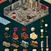 Royal Isometric Sprites and 3D Character – Match 3 Game, RetroStyle ...