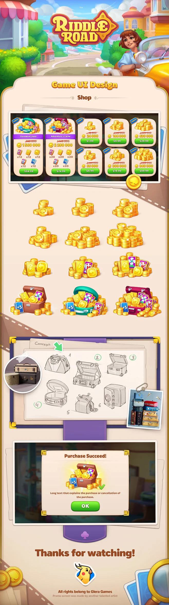 2D UI/UX game game design art Game Art mobile user interface 2D art ...