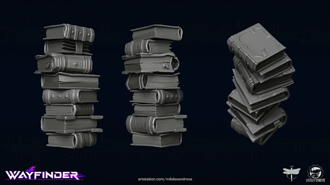 mila-alexandrova-cmn-books-scrolls-4-花瓣网