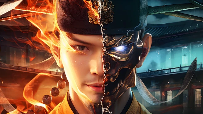 LL-半脸机械道士-hzj(11)-花瓣网