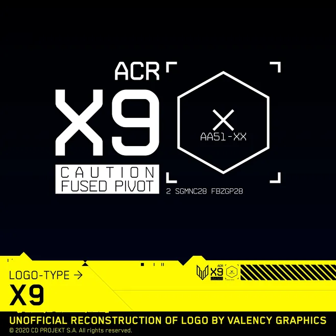 Cyberpunk 2077 Assets — Logos and Vectors — Valency Graphics-花瓣网