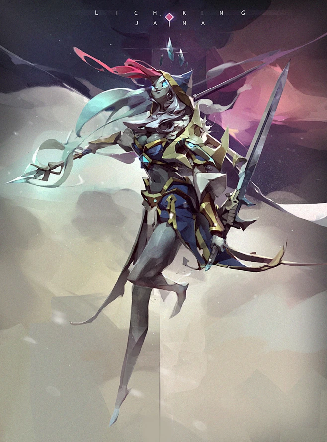 Lich King Jaina, Tan Zhi Hui : Knights of the Frozen Throne fan art ...