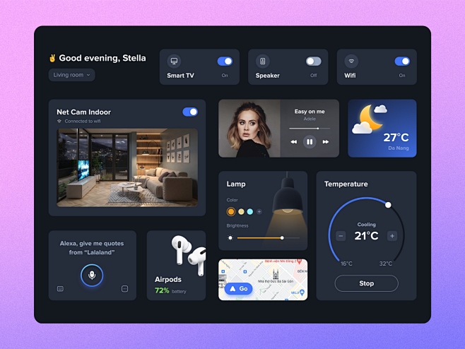 Smart Home Dashboard