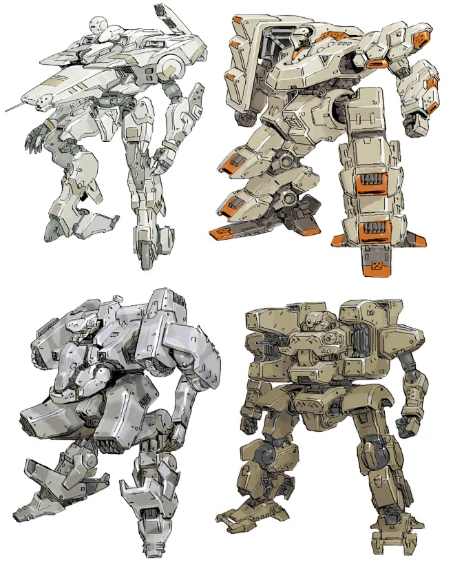 Mecha Dump Part 21-花瓣网