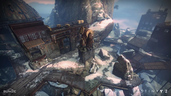 'Vostok' - Destiny 2 Crucible map, Jeff Horal : Some of my work as lead ...