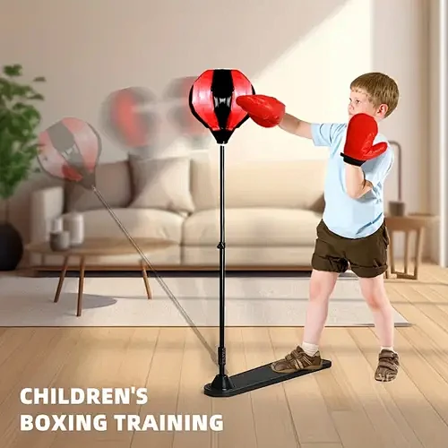 kids set punching stand pu bag for 3 12 christmas halloween -花瓣网