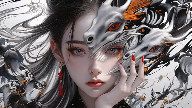 ZXM-半脸-hzj(11)-花瓣网