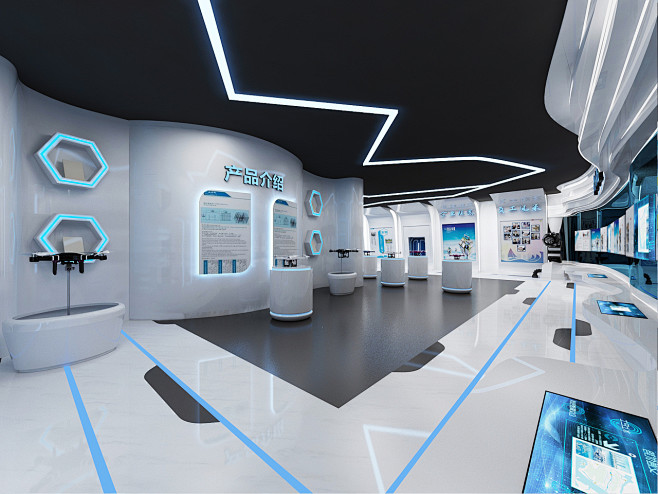 无人机展厅装修效果图设计图的搜索结果_百度图片搜索-花瓣网