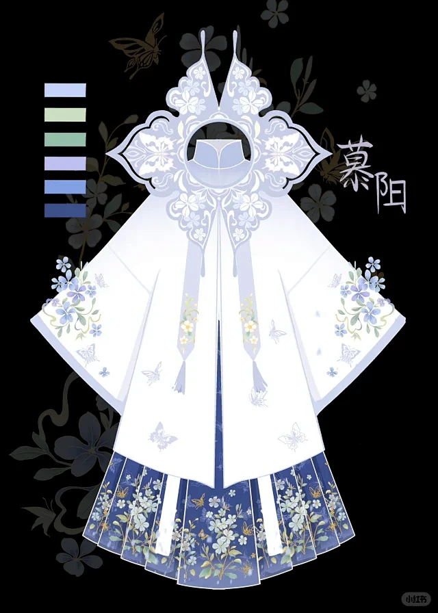 马面裙设计稿 - 小红书搜索-花瓣网