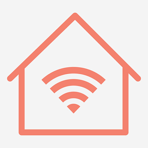 家庭网络wifi强度wifi信号图标_88ICON https://88icon.com 家庭网络 wifi强度 wifi信号 位置 房屋 连接 wlan