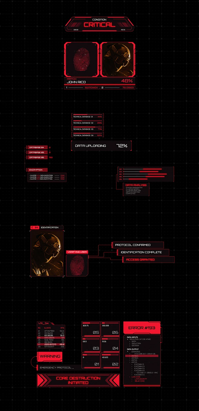 HUD Game Elements : This project contain more than 50 elements with ...