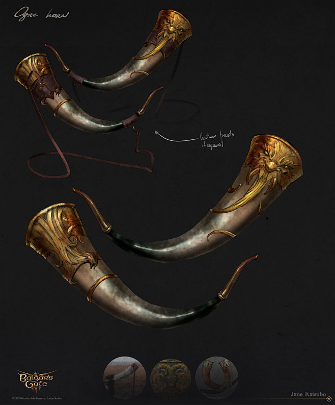 BG3: items / props / artefacts-花瓣网