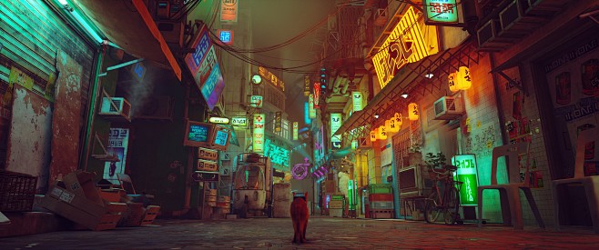 120+《Stray》游戏场景截图