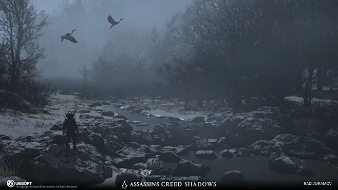 Assassin`s Creed Shadows - (5/5) Wakasa - Onyu Pass - Waterfalls-花瓣网