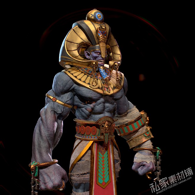 角色-埃及文化，法老，木乃伊，法老之鹰，蛇 (95)