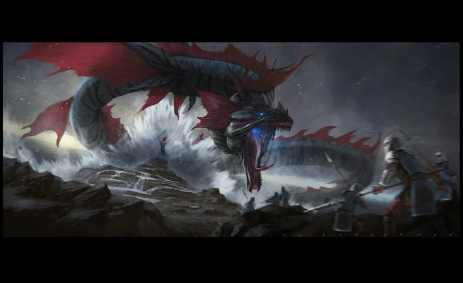 水怪海怪水生怪物来自cgbook.cn (710)-花瓣网