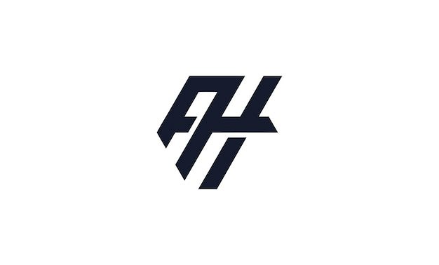 字母fh标志logo矢量图设计素材