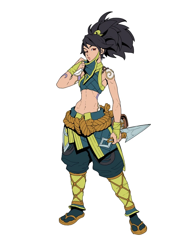 Akali Fanart-花瓣网