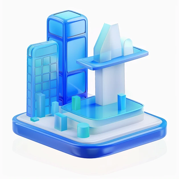 shejixiaofendui_financial_platform_icon_illustration_in_3d_in_t ...