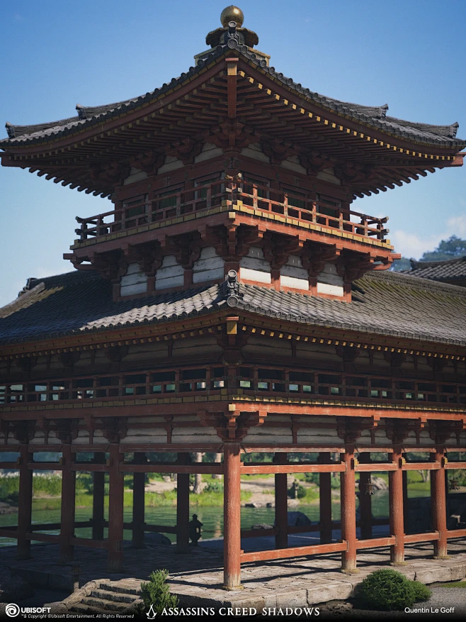 Assassin's Creed Shadows - Byodo-in Temple (平等院)-花瓣网