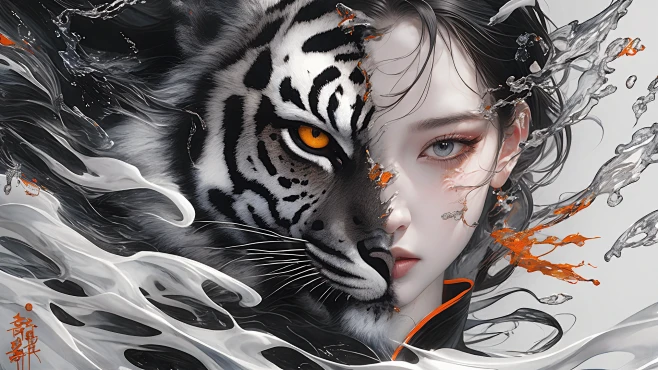 ZXM-半脸-hzj(1)-花瓣网