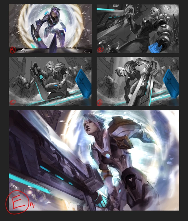 PF Riven splash, Bo Chen : Thanks for the team.-花瓣网