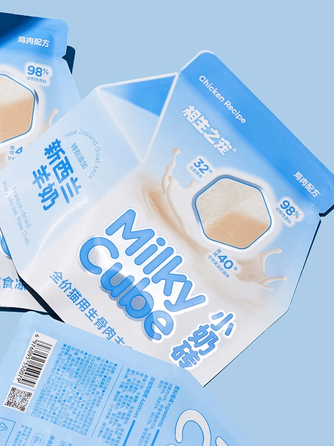 Cat Food cat food packet design Brand Design pet food pets branding -花瓣网