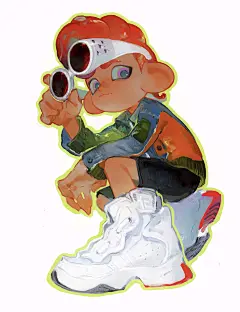 Splatoon图片_Q版图片素材-花瓣网