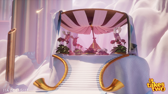 Hazelight Studios It Takes Two Art Blast - ArtStation Magazine