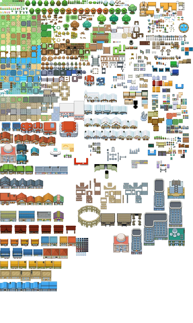 tileset-pokemon_dawn.png (1504×2519)-花瓣网