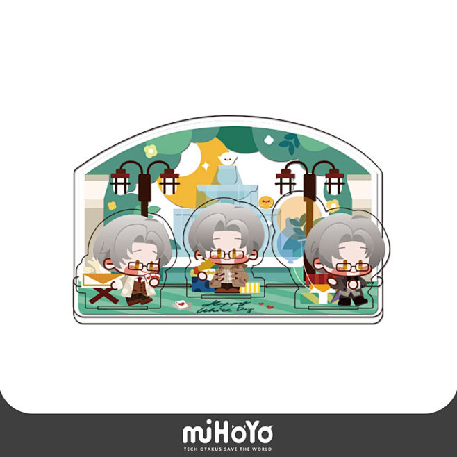 【米哈游/未定事件簿】日常系列 Q版亚克力立牌 miHoYo-tmall.com天猫