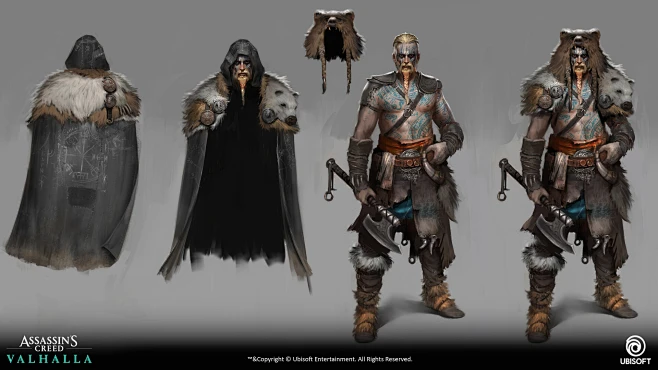 Assassin's Creed: Valhalla -Berserker outfit--花瓣网