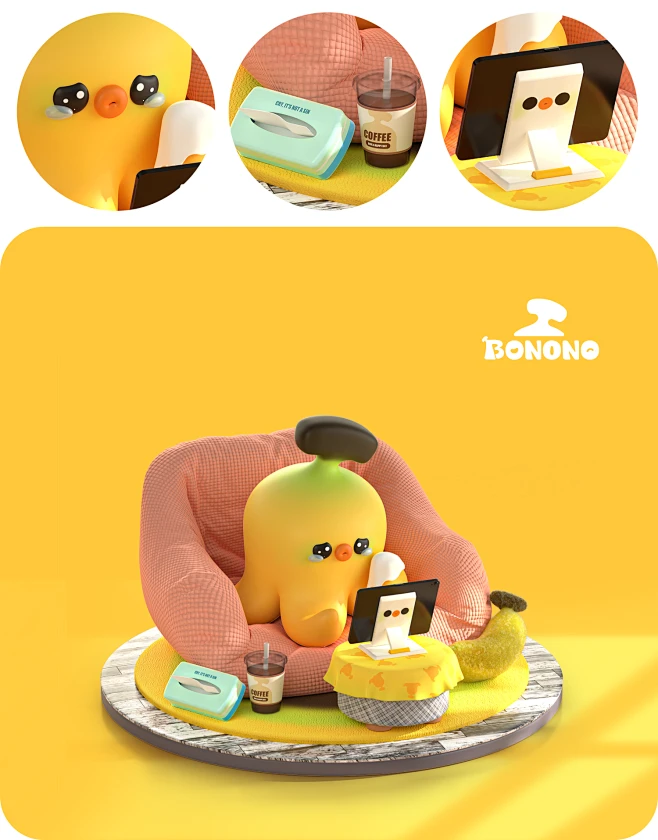 IP形象设计——新物种《Bonono》 (14)-花瓣网