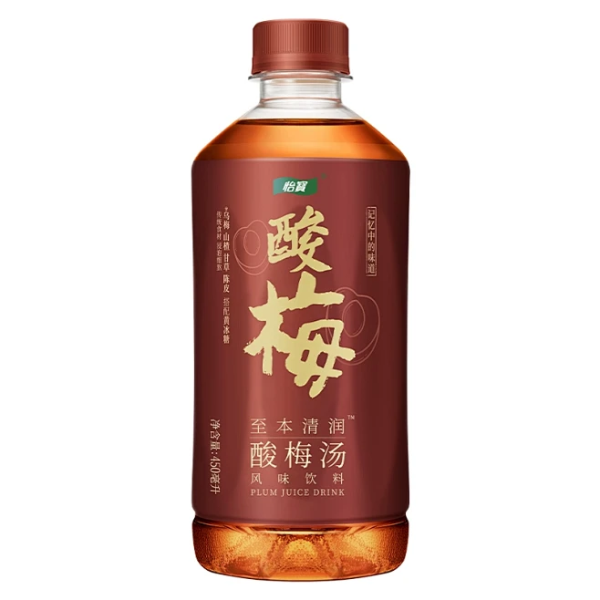 怡宝至本清润酸梅汤450ml*15瓶/箱饮料饮品-tmall.com天猫-花瓣网