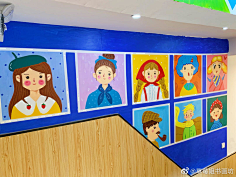 qiang hui-花瓣网|陪你做生活的设计师 | 墙绘