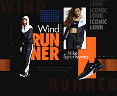 人物kv海报-花瓣网|陪你做生活的设计师 | ign key visual kv Nike nike air nike sport