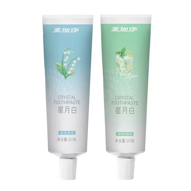 20克美加净星月白牙膏*2支（铃兰+莫吉托）-tmall.com天猫-花瓣网