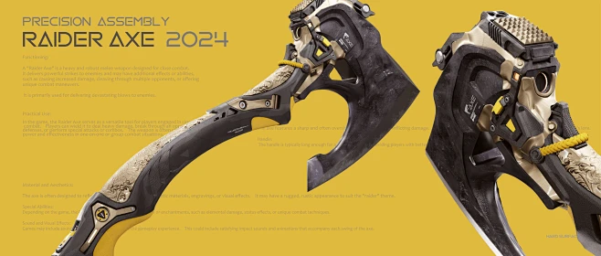 Raider Axe-花瓣网