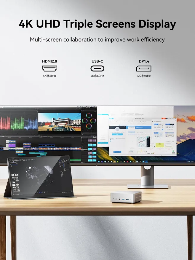 Amazon.com: KODLIX GD90 Mini PC, Intel Core i9-12900HK(14C/20T) | 32GB ...
