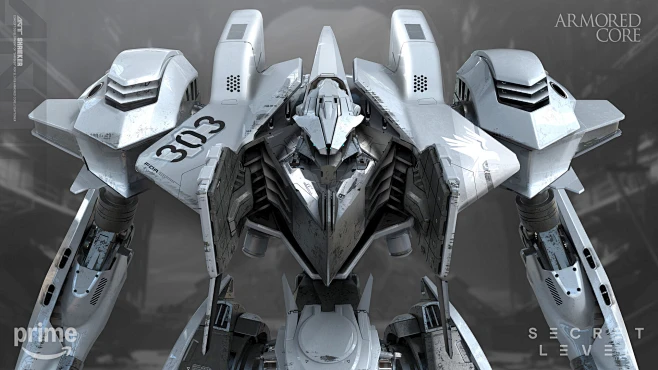 SECRET LEVEL // ARMORED CORE "SHRIEKER" CONCEPTS-花瓣网