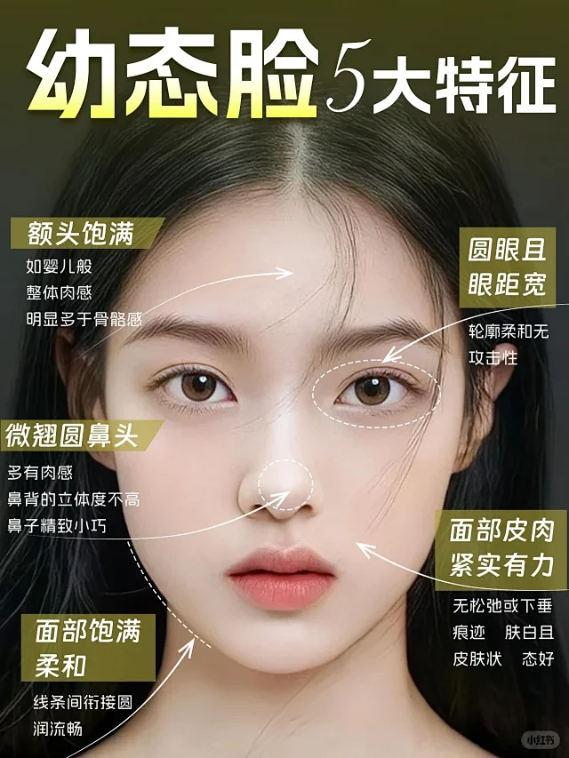高级“幼态脸”有哪些特征？-花瓣网