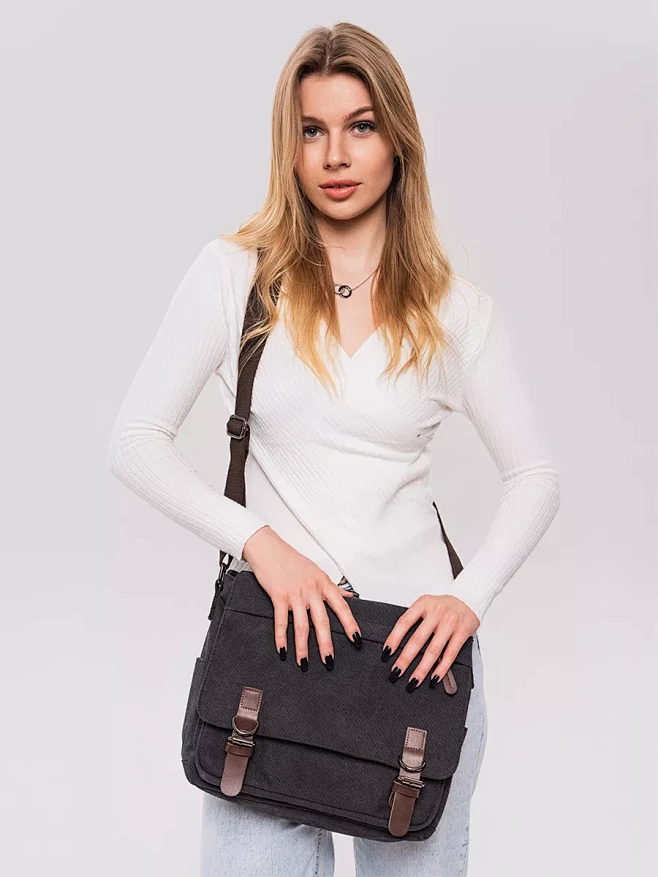 Сумка через плечо большая тканевая для учебы HELLO YIYI 209332514 ...