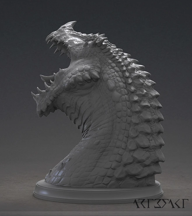 Gormazz the final voice - dragon bust, Winton Afric : Gormazz dragon ...