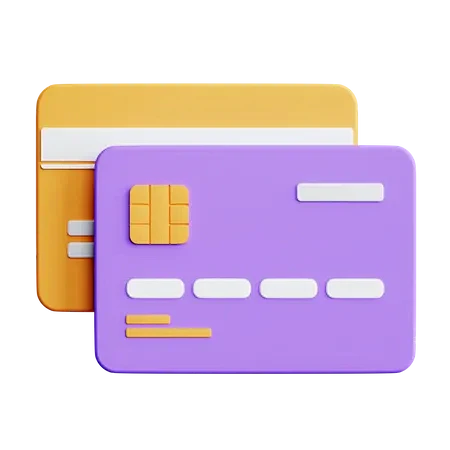 Credit Card 3D Illustration